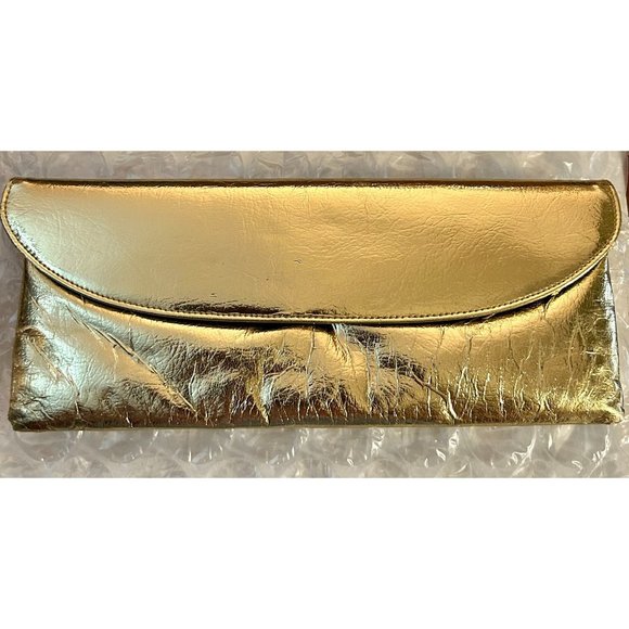 Bags | Vintage Gilded Gold Clutch Bag | Poshmark